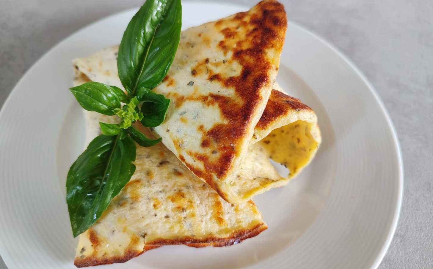 Tortilla nebo wrap z cottage sýra - Jídelní plán