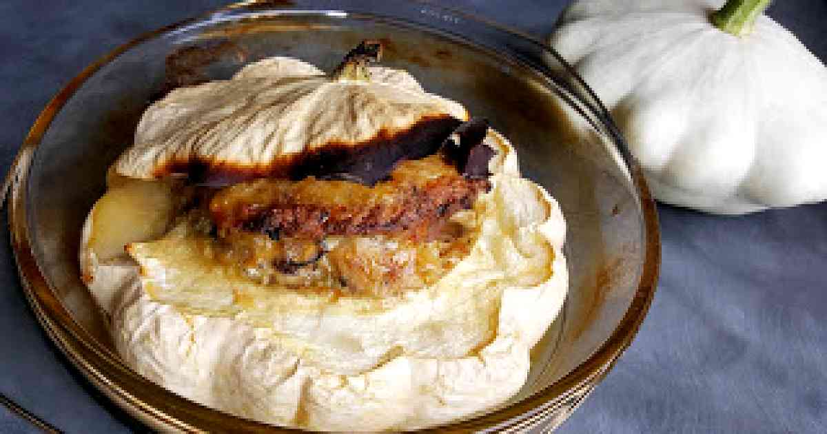 Plněný patizon - Jídelní plán