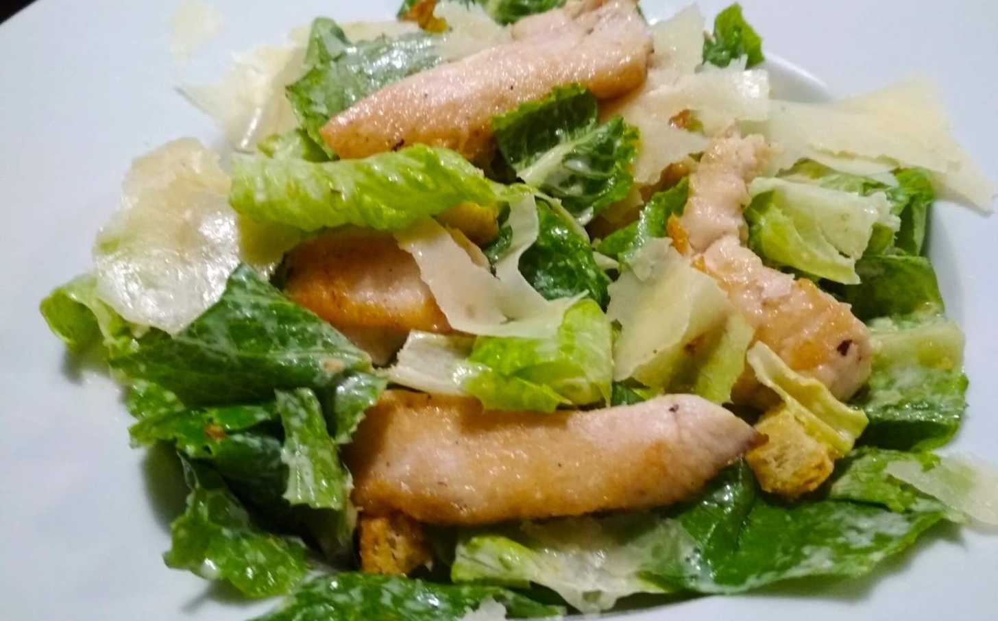 Salát Caesar - Jídelní plán