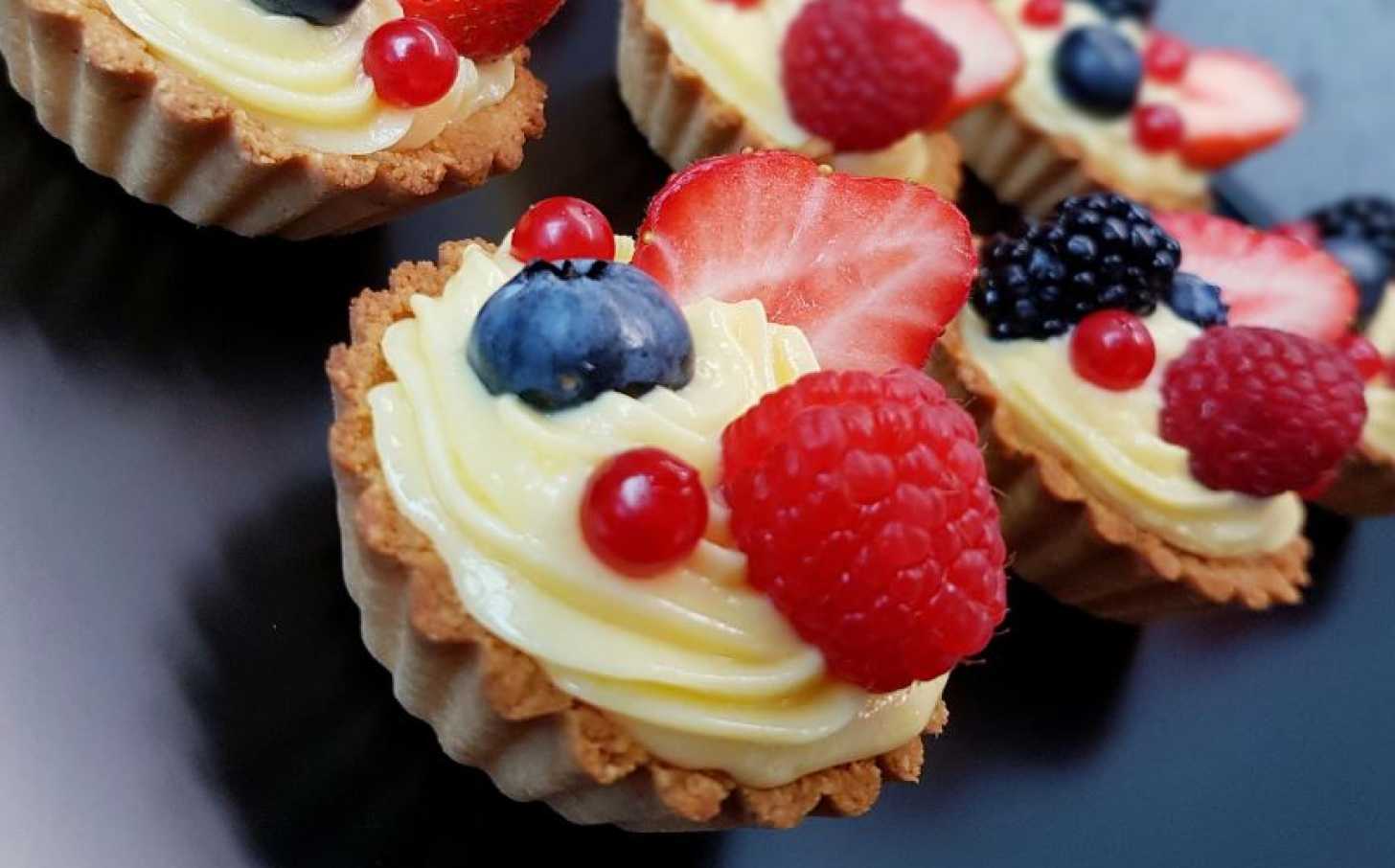 Košíčky s vanilkovým krémem - Jídelní plán