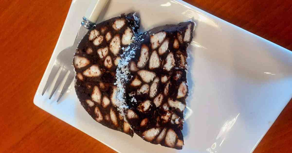 Čokoládový nepečený dezert - Jídelní plán