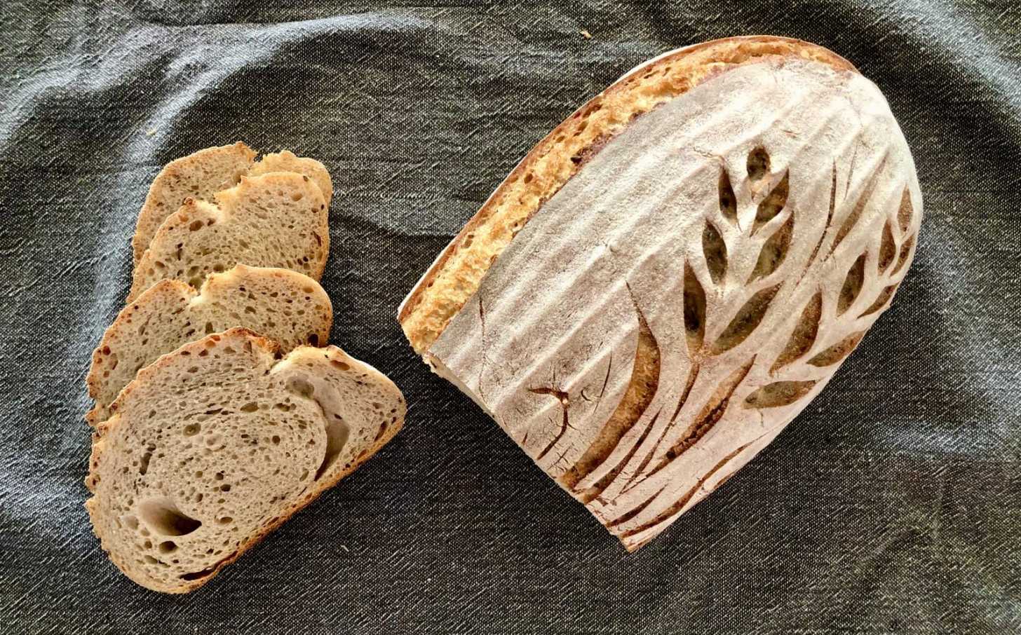 Kvasový chléb typu Šumava - Jídelní plán