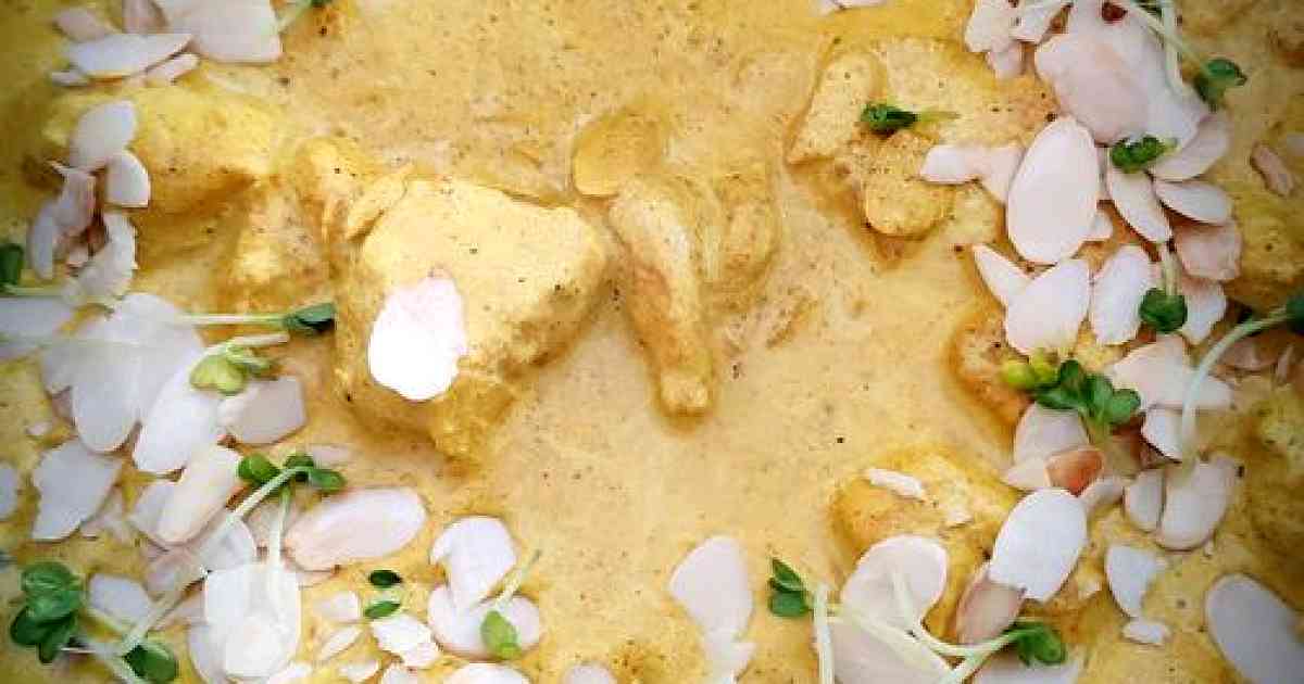 Kuře na kari s plátky mandlí - Jídelní plán